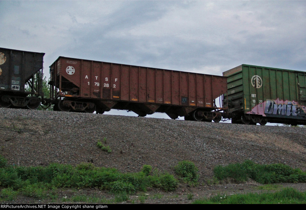 ATSF 179282 Old school coal car's.